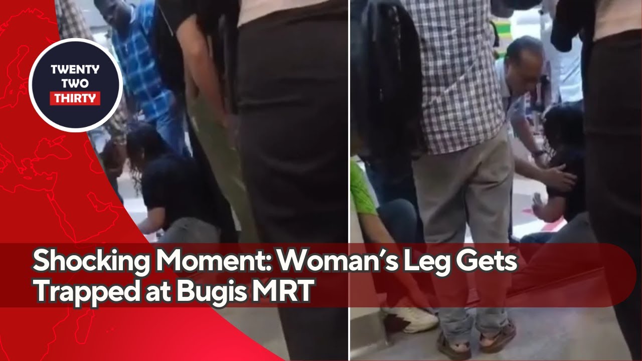 Shocking Moment: Woman’s Leg Gets Trapped at Bugis MRT — How Safe Are ...