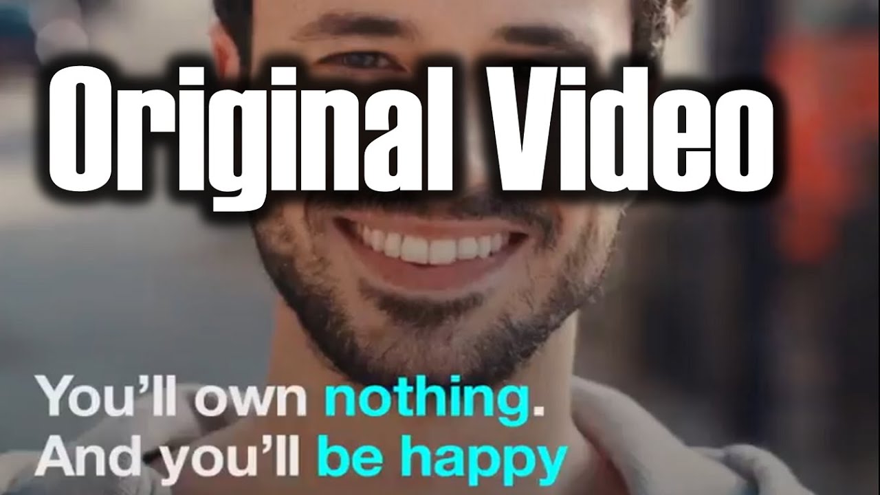 By 2030 You'll Own Nothing And Be Happy - World Economic Forum ...