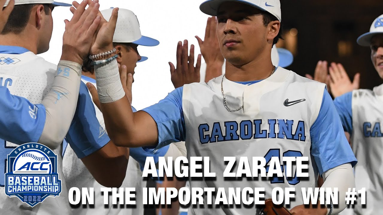 UNC's Angel Zarate: Getting First Win For The Heels Is Huge | ACC ...