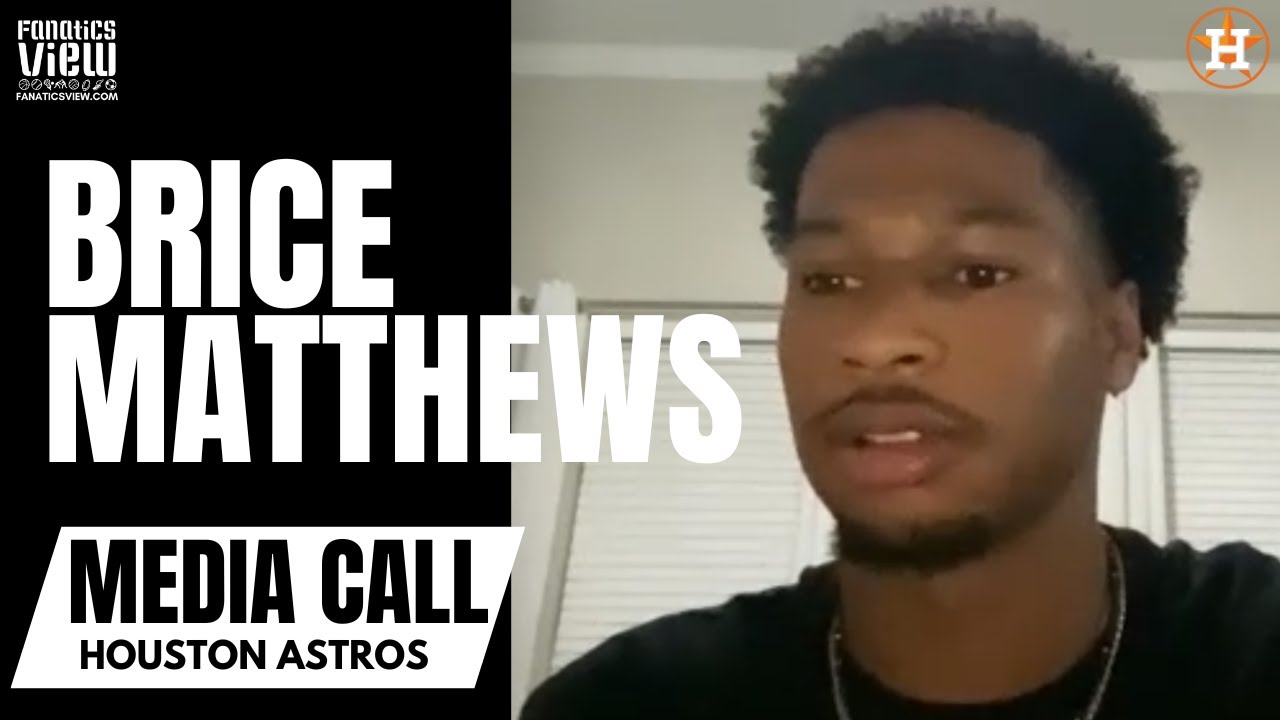 Brice Matthews Reacts to Being Drafted by Houston Astros in 1st Round ...