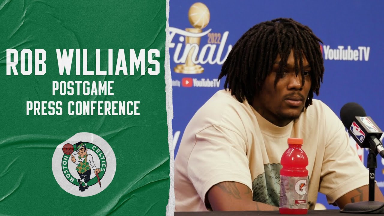 Rob Williams Postgame Media Availability | NBA Finals Game 3 | Boston ...