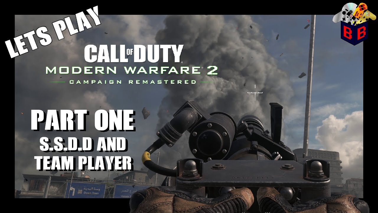 Modern Warfare 2 Remastered Part 1 | SSDD and Team Player PS4 Pro ...