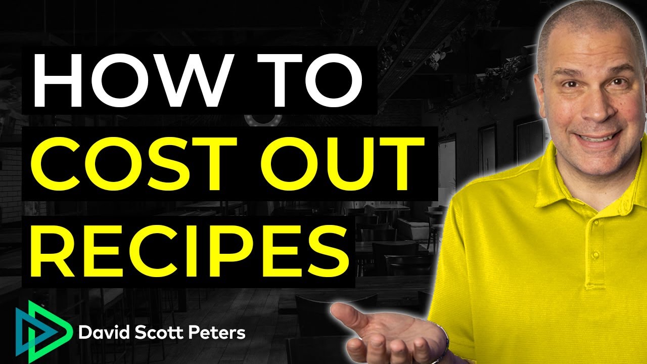 Steps to Follow for Ingredient Costing and Recipe Costing - YouTube