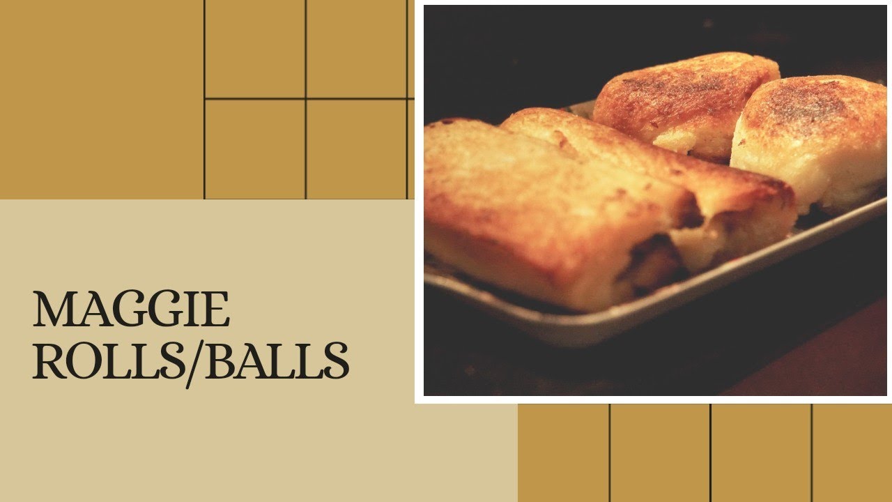 Maggie Rolls | Maggie Balls | Easy Snack Recipe - YouTube