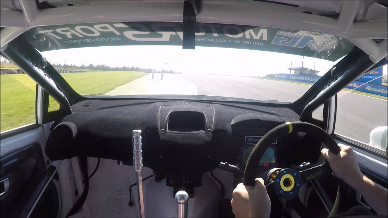 AG Motorsport Blackwood Plant Hire V8 Ford Fiesta Supercharged - YouTube