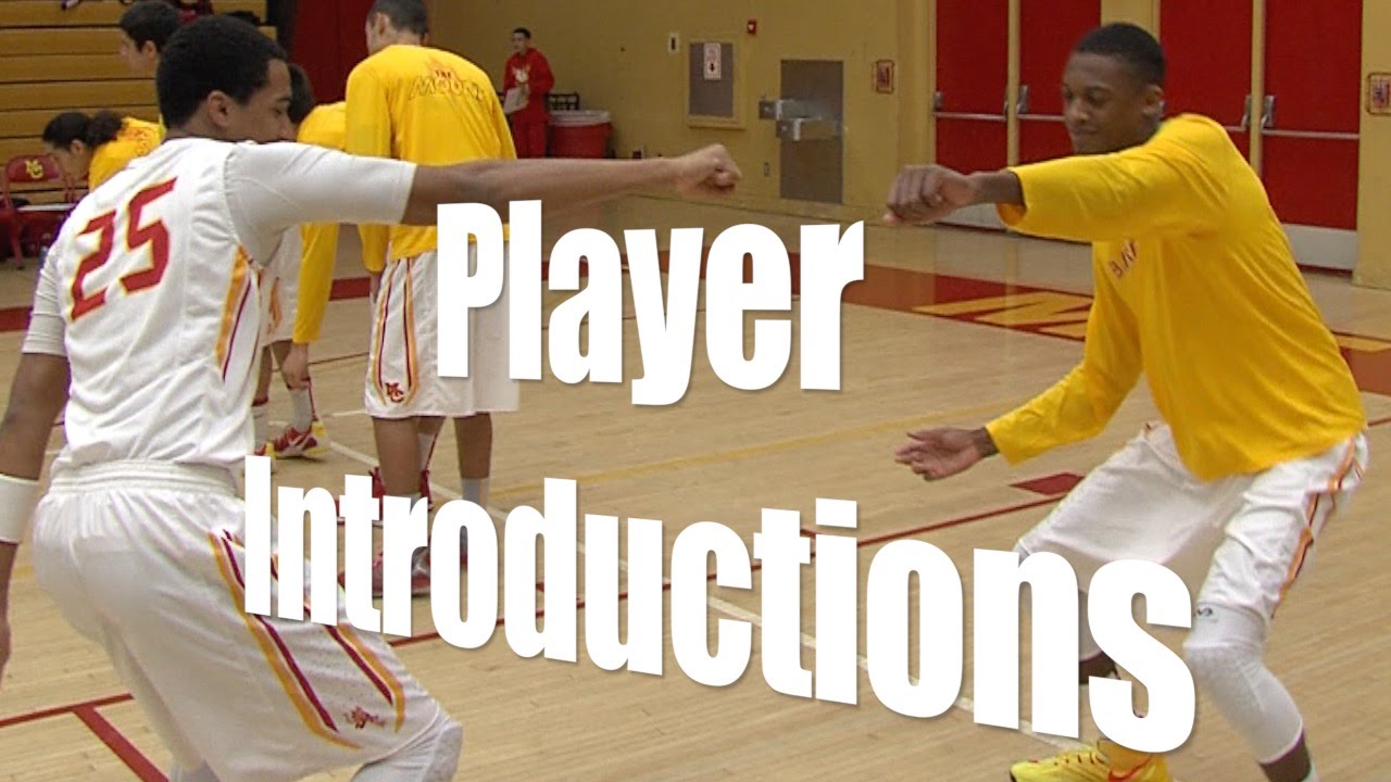 Player Introductions, 2014-15 Season, Part I - YouTube