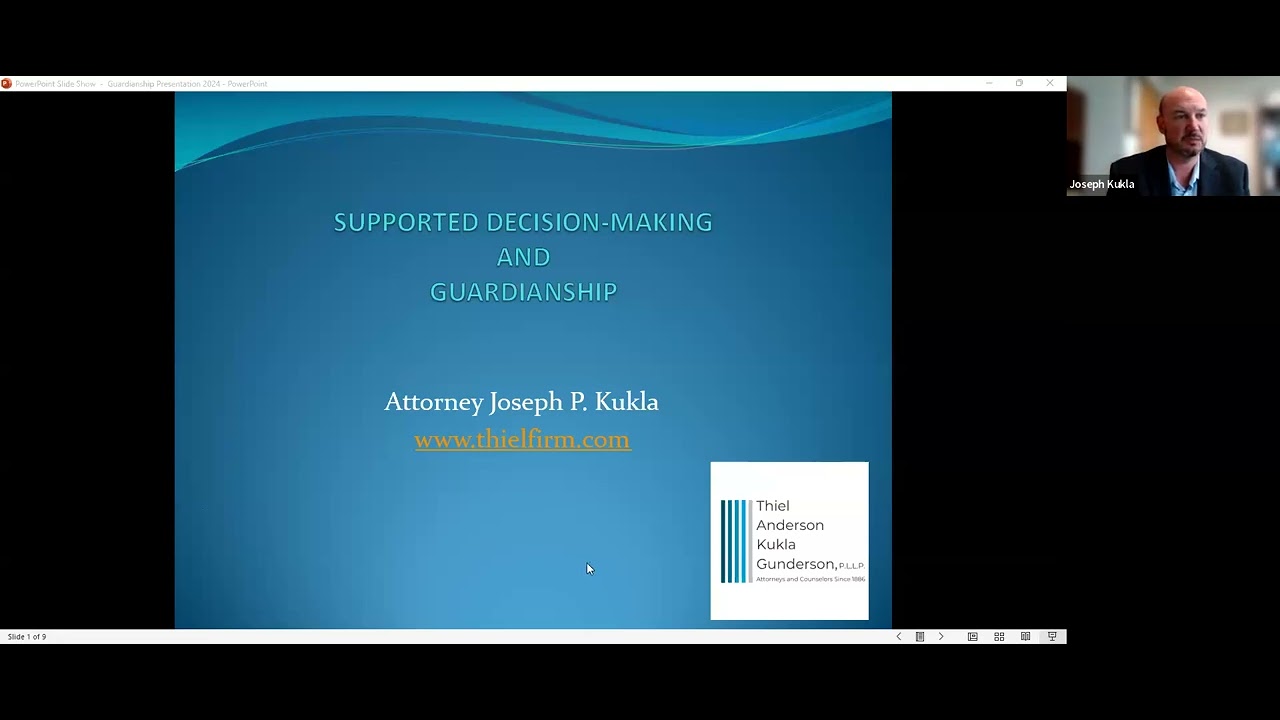 PACER's Life Planning Series: Supported Decision Making and ...