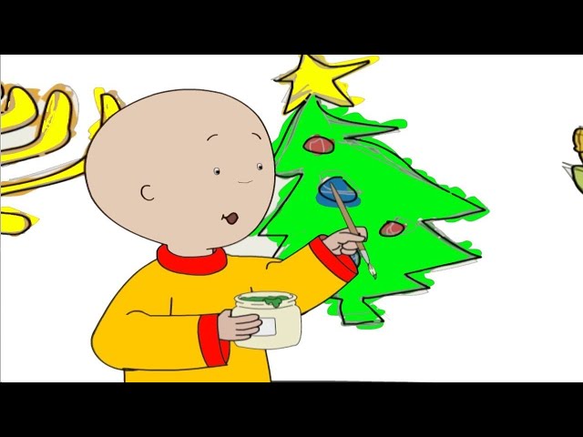 Caillou Season 4 All Episodes NON STOP | Christmas Cartoons for kids ...