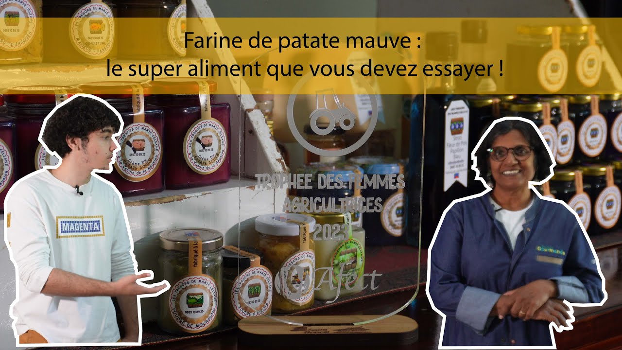 [ Écututos 38/44] Farine de patate mauve : le super aliment que vous ...