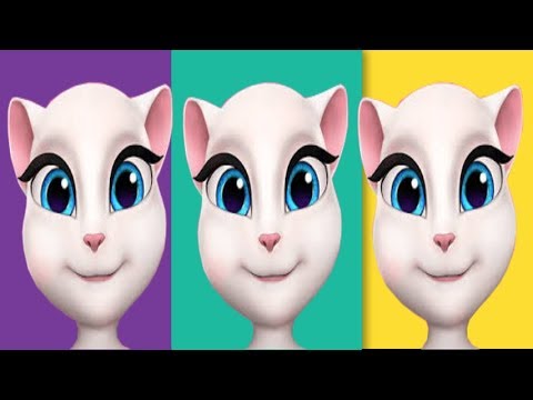 My Talking Angela Level 15 Mirroring*Gameplay For Kid#306 - YouTube