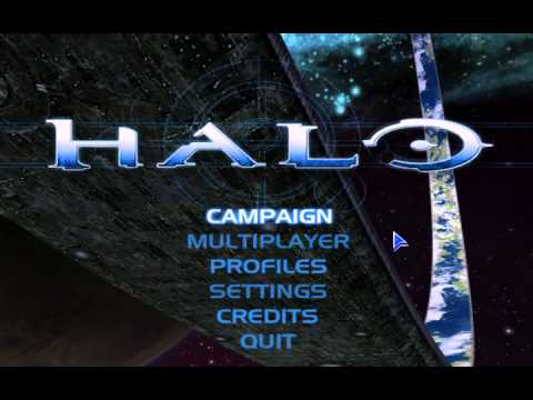 Halo:Combat Evolved (Main menu) - YouTube