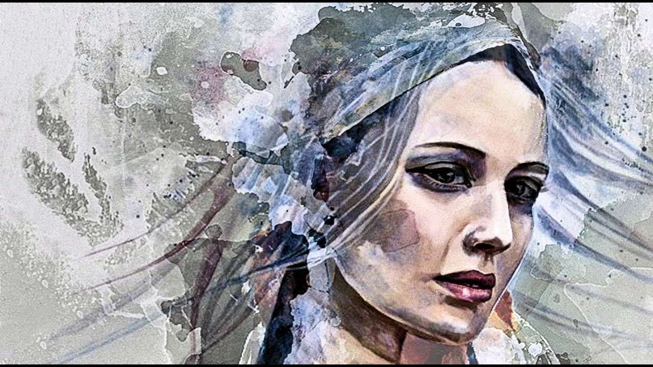 Watercolor X profile Morphing - YouTube