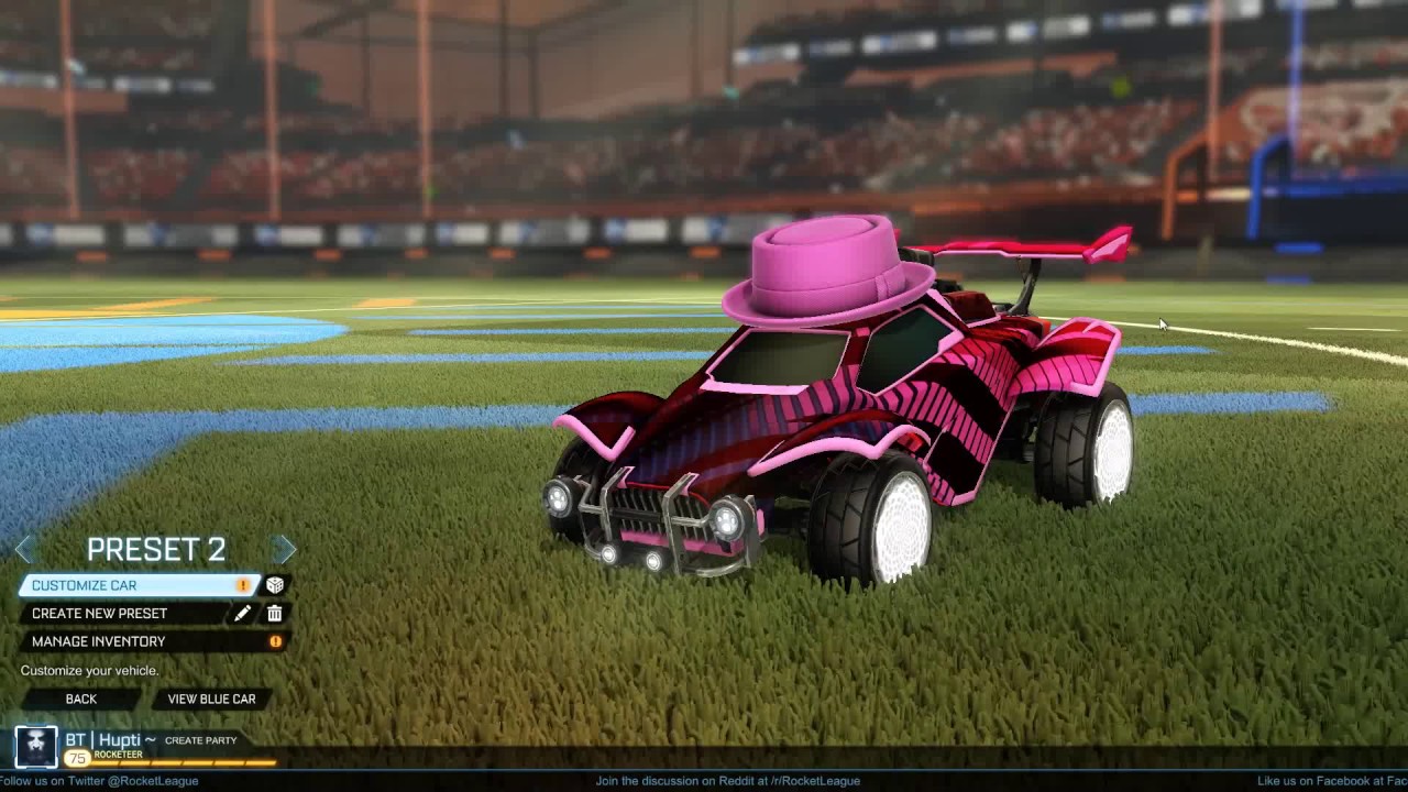 BT II Pink Octane + 20xx BM decal - YouTube