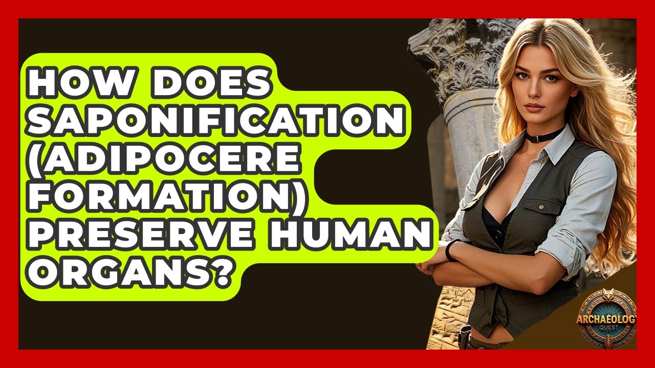 How Does Saponification (adipocere Formation) Preserve Human Organs ...