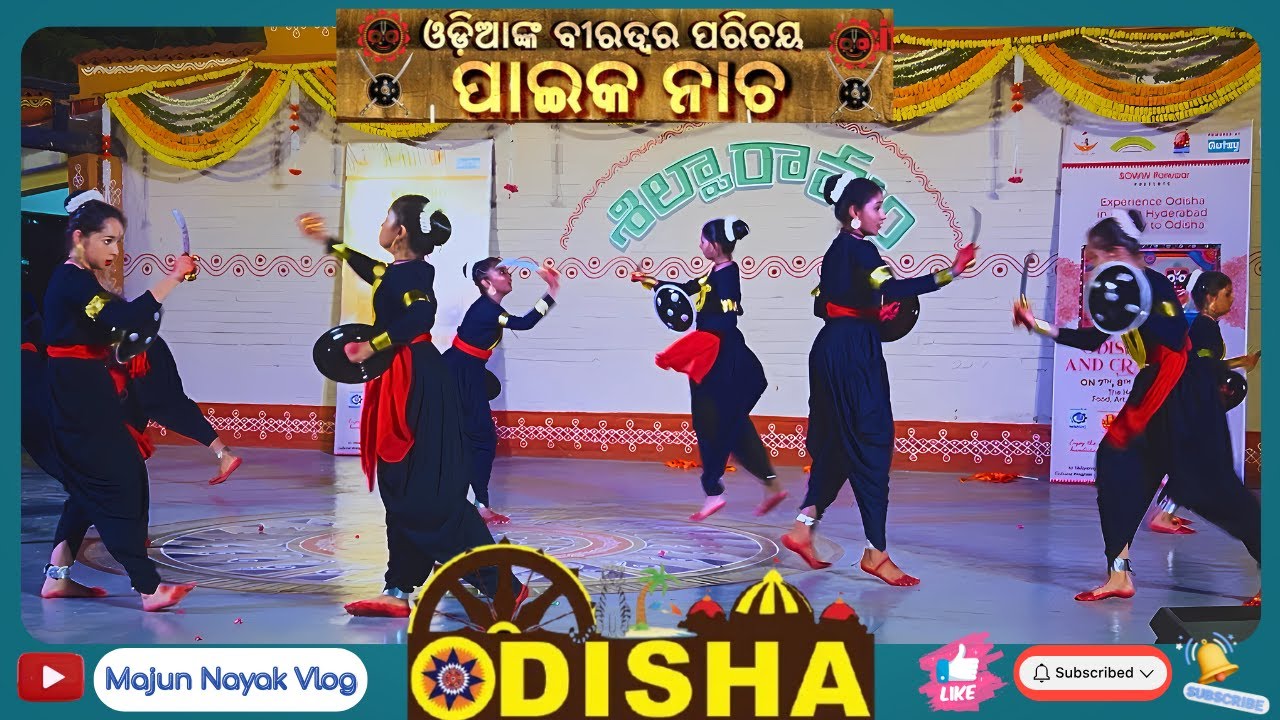 Odia Paika Dance Performance | Odia Food & Craft Mela Hyderabad - YouTube