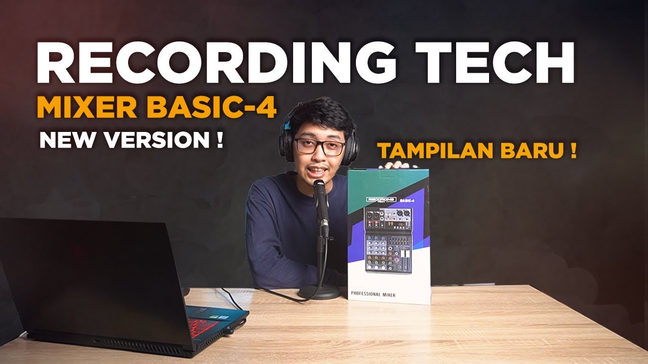 Review Mixer 4 Channel Recording Tech Basic 4 MK2 punya Tampilan Baru ...