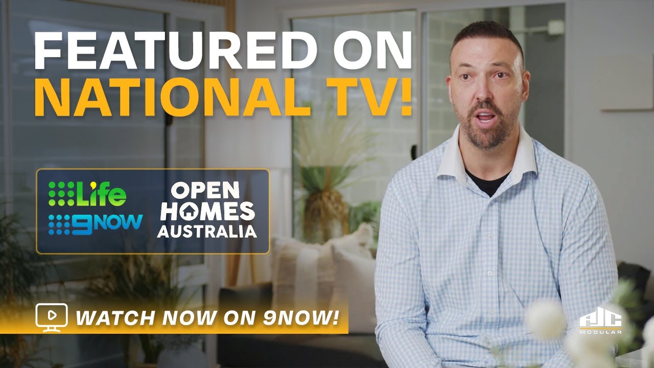See Why AJC Modular Was Chosen for Open Homes Australia - YouTube