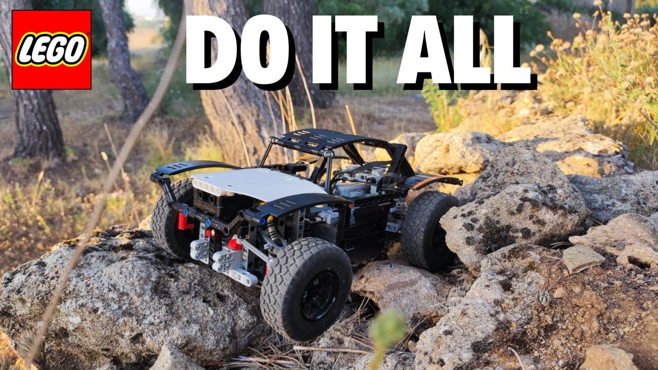 The LEGO RC car that can DO IT ALL - YouTube