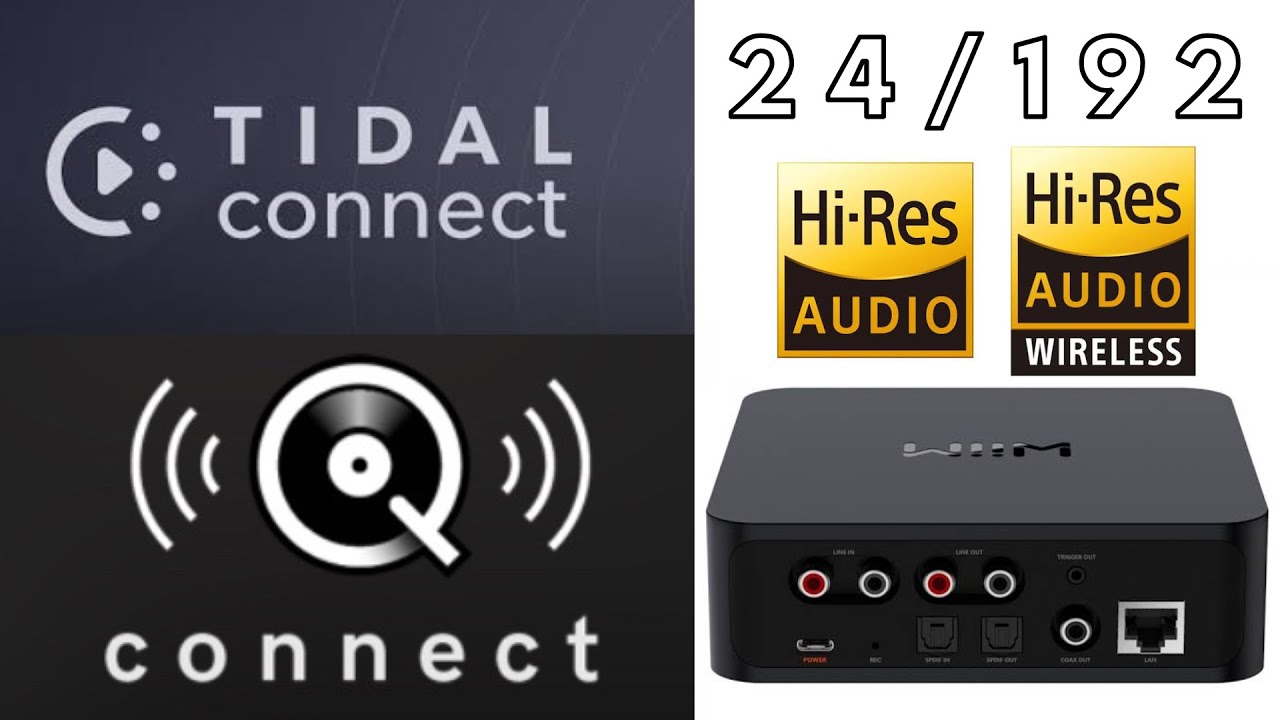 Tidal Connect y qobuz Connect ¡Disfruta de la máxima calidad de audio ...