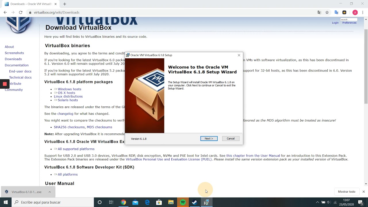 Como instalar VirtualBox - YouTube