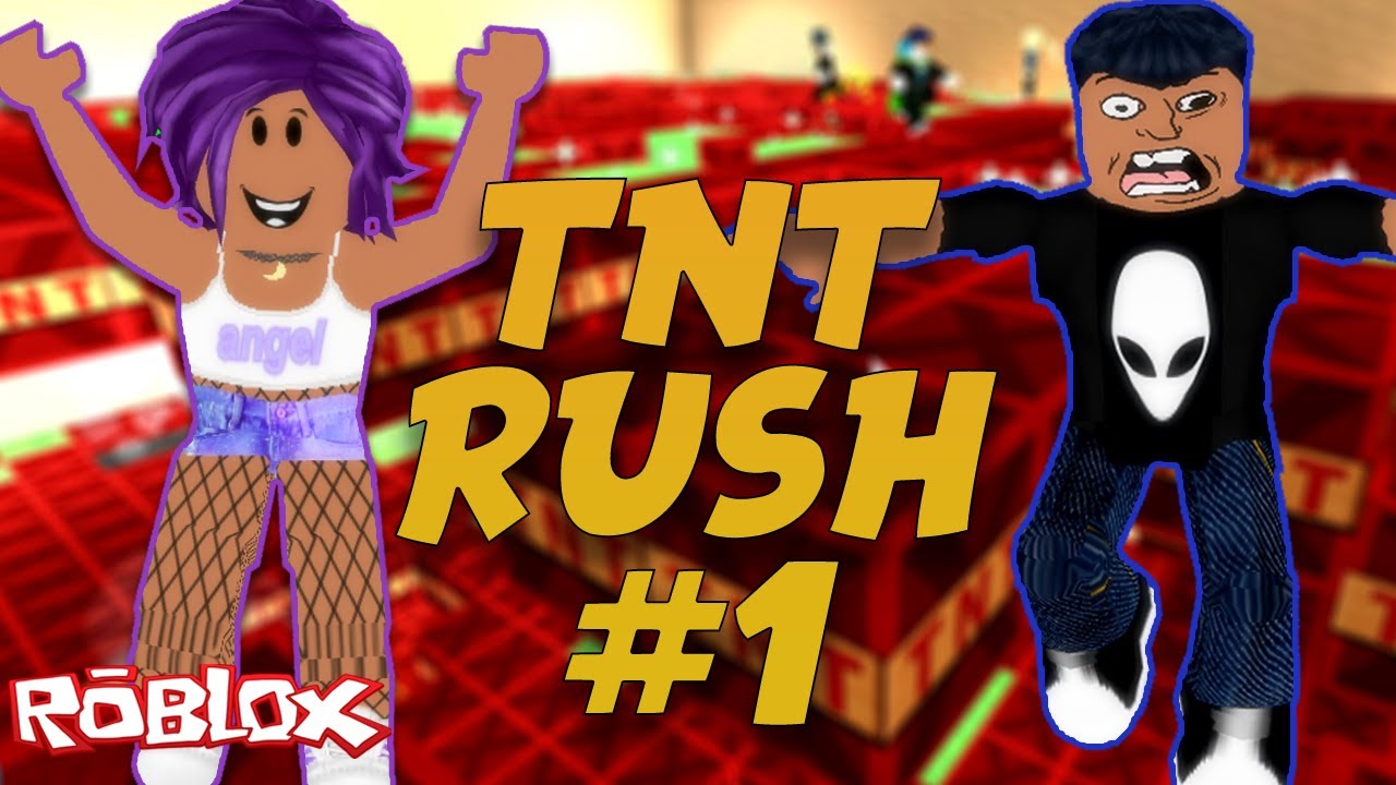 EXPLOSÕES PRA TODO LADO - Roblox TNT Rush #1 - YouTube