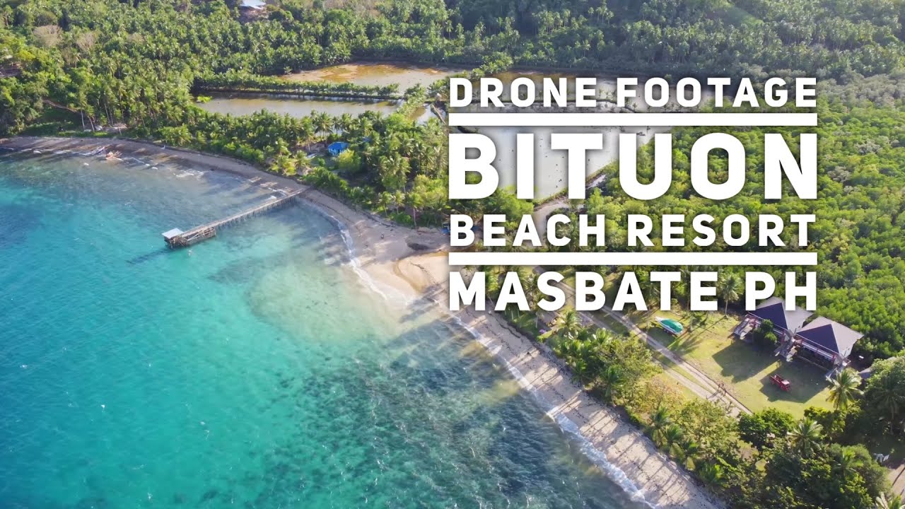 Drone Footage of Bituon Beach Resort in Mobo | Masbate PH - YouTube