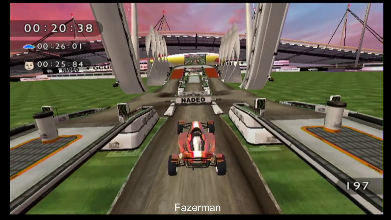 Trackmania Wii - Stadium A1 - A5 - YouTube