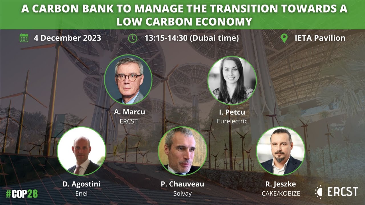 A Carbon Bank to manage the transition towards a low carbon economy ...
