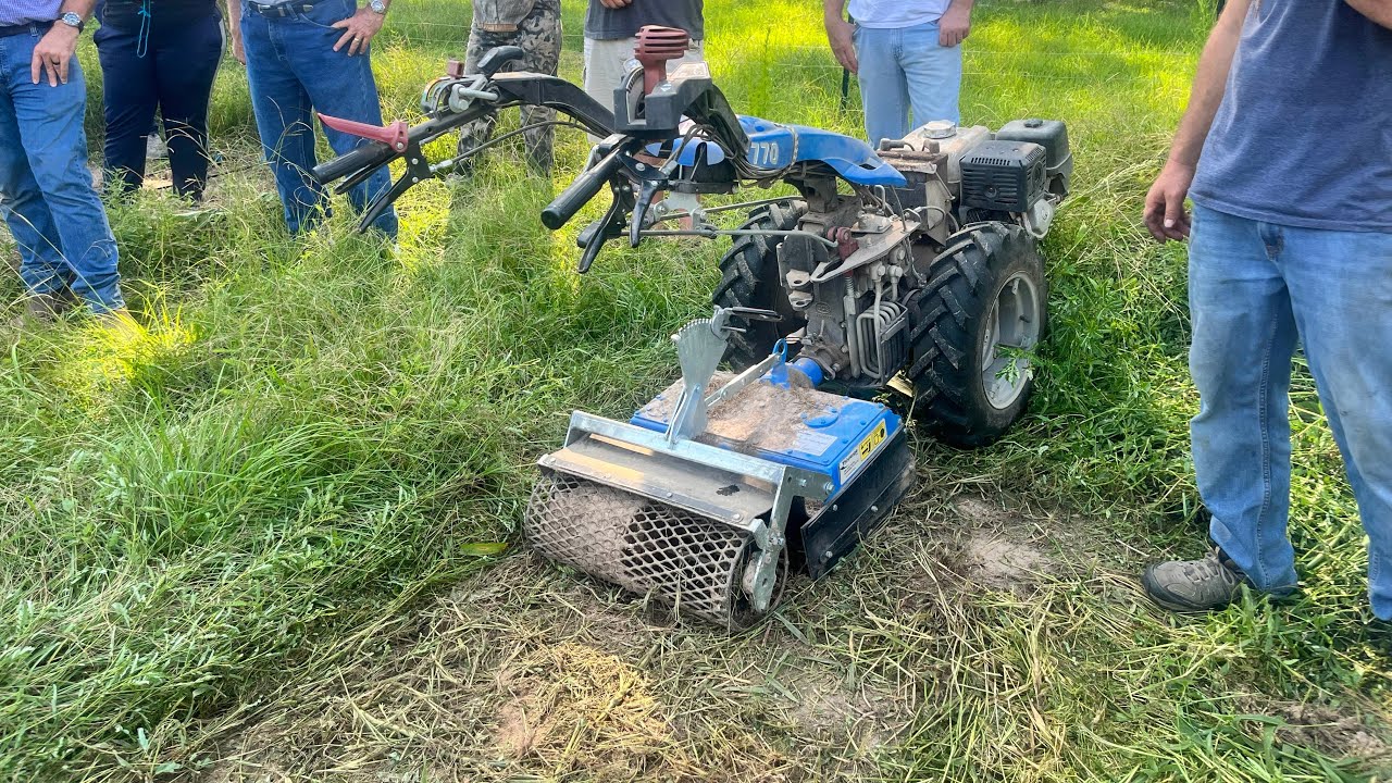 How to use a flail mower to terminate cover crops and create a green ...