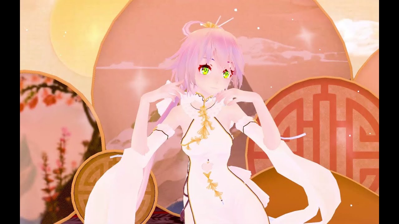 【VOCALOID MMD／4K／60FPS】Luo Tianyi【人间万朵红】 - YouTube