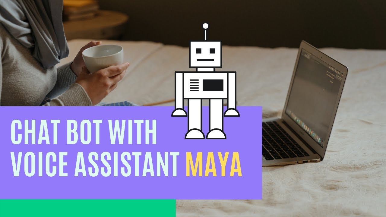 Chatbot with Voice Assistant "MAYA" | Live Corona Cases count - YouTube