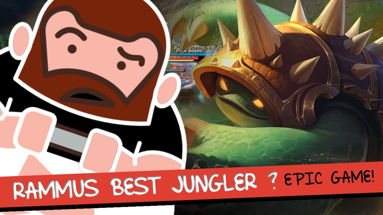 INSANE TANK RAMMUS JUNGLER RANKED/FUNNY GAME (season 7 - League of ...