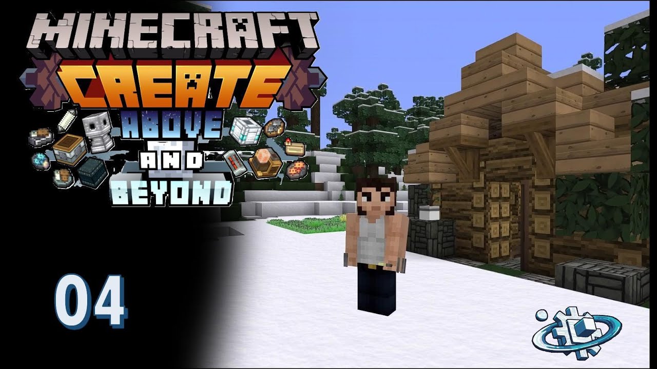 MINECRAFT !! mod CREATE Above & Beyond 03 !! - YouTube