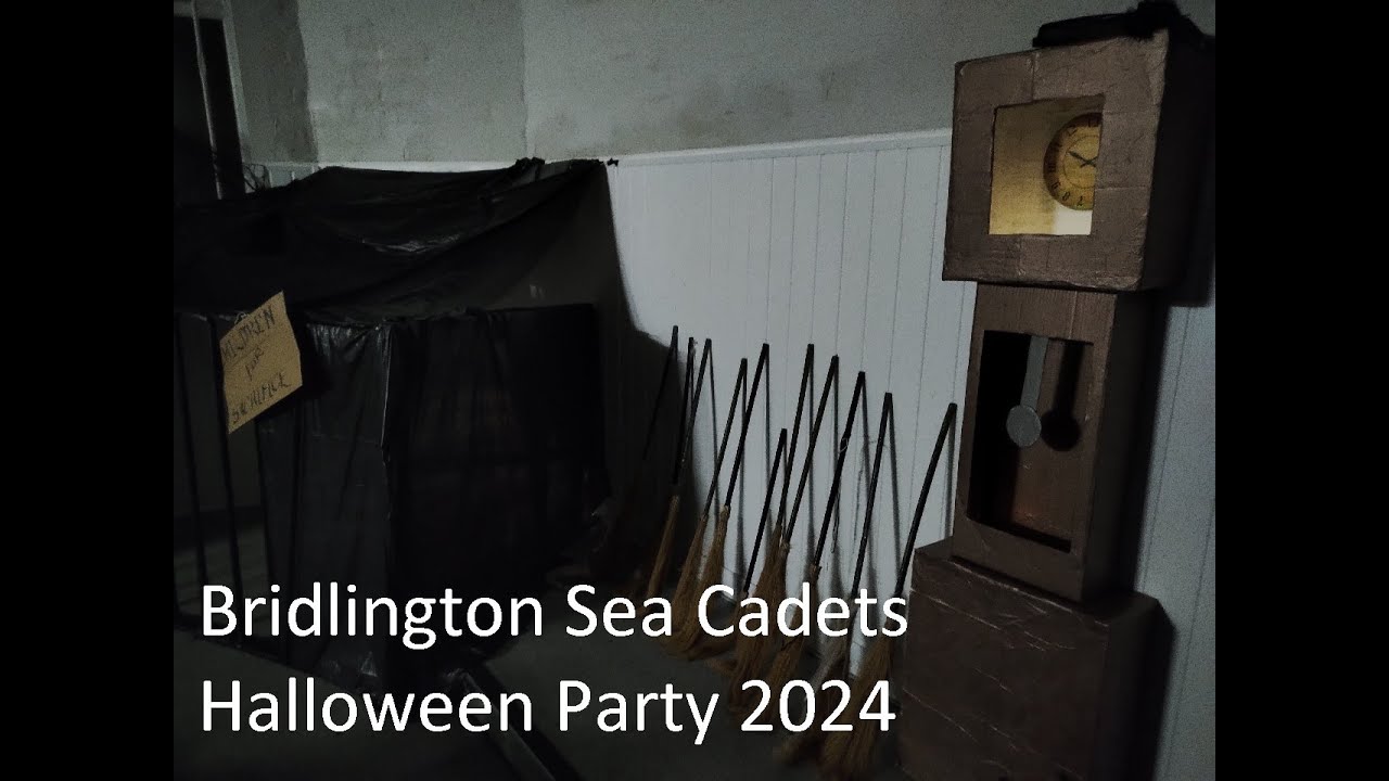 Highlights of the Bridlington Sea Cadets Halloween Party 2024 - YouTube