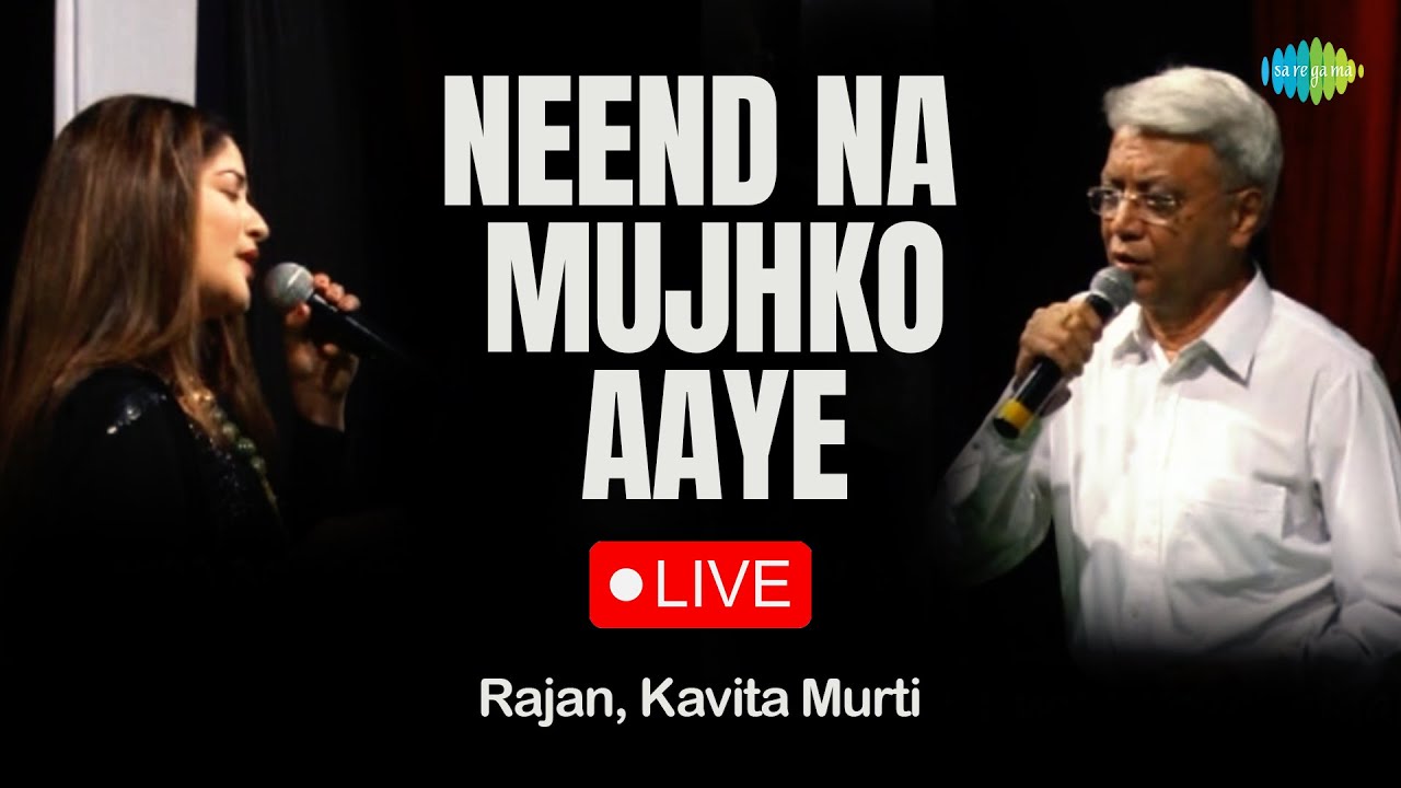 Neend Na Mujhko Aaye | Live Performance | Hindi Cover Song | Saregama Open Stage | Rajan Mankame ...
