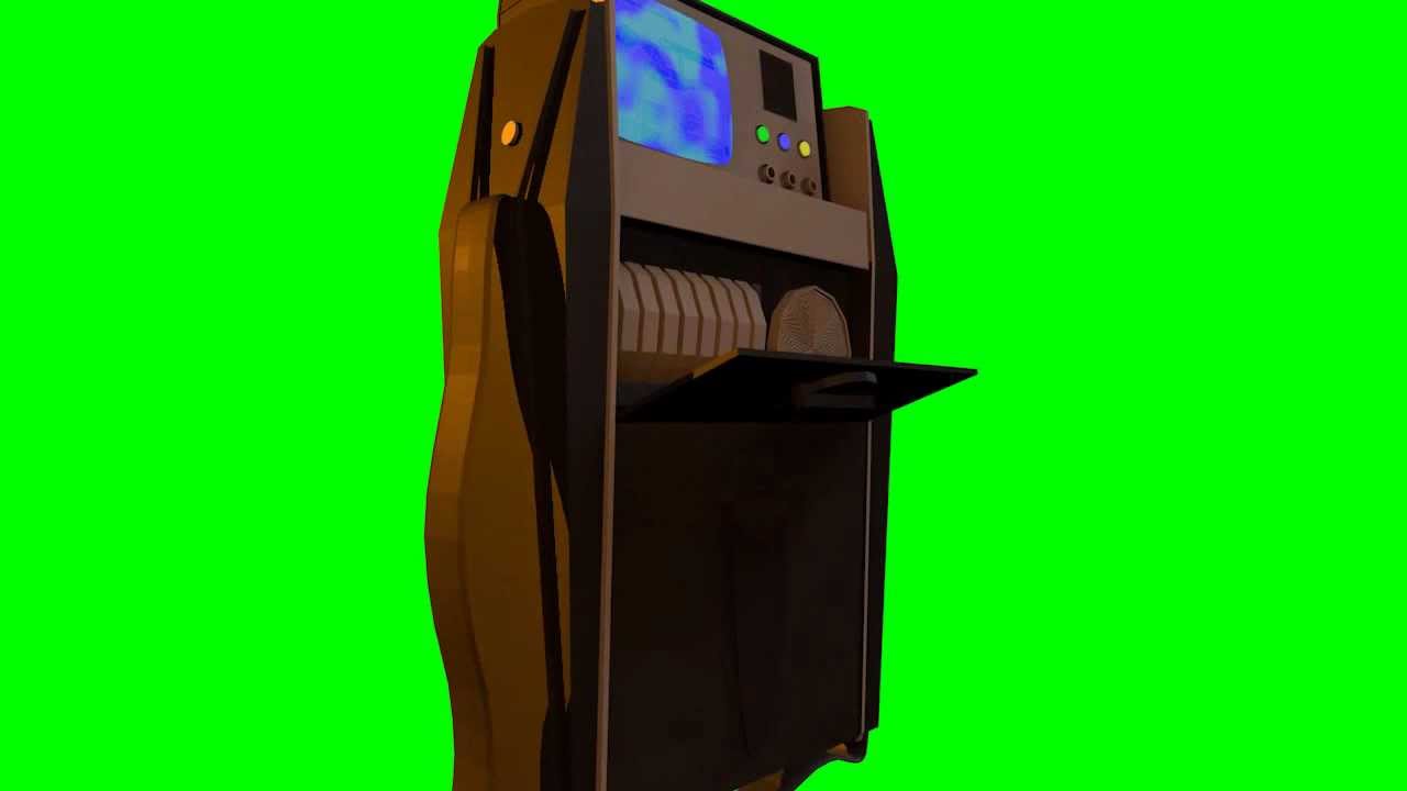 star trek Tricorder 3D model animation s01r01 green screen - YouTube