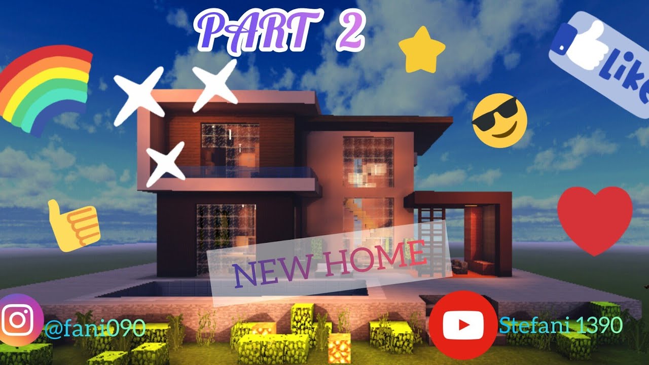 "New house"💕😎 - Minecraft Indonesia Part 2 - YouTube