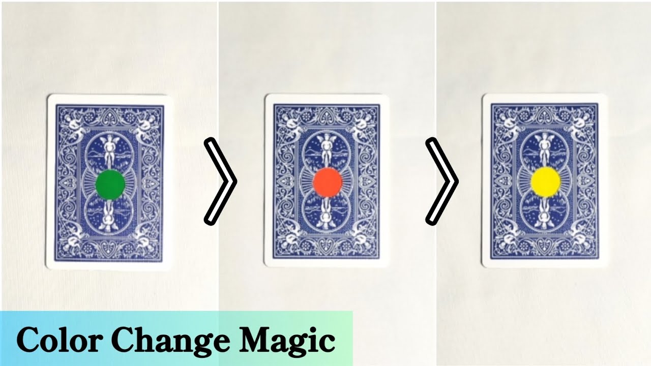 【TRICK】KiRA MAGIC(3 Color Change Magic！) - YouTube