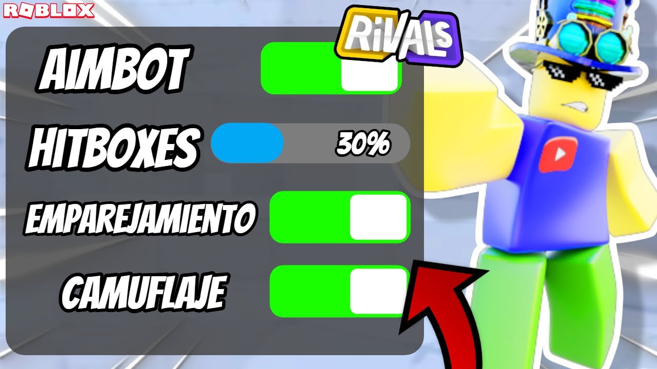 😱 ¡La MEJOR CONFIGURACION para RIVALS! *COMO SER PRO* - ROBLOX - YouTube