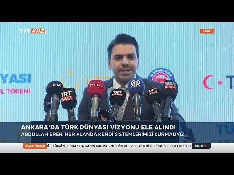 TÜRK DÜNYASI ÖDÜL TÖRENİ ABDULLAH EREN