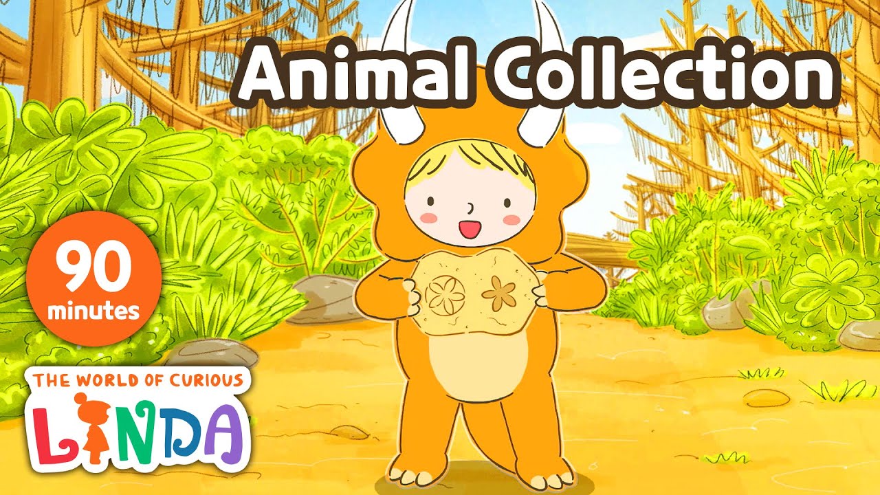 Animal Collection of The World of Curious Linda | Full Episodes & Songs ...