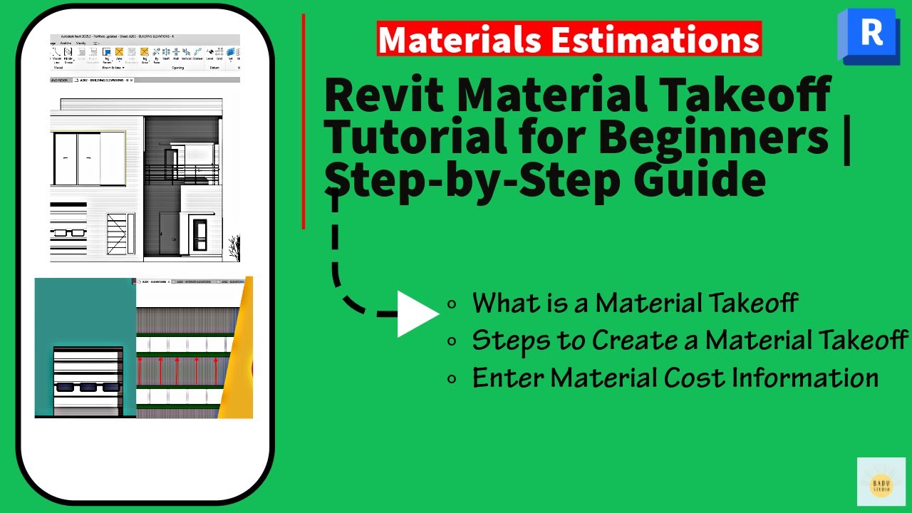 Revit Material Takeoff Tutorial for Beginners | Step-by-Step Guide ...