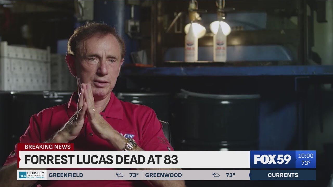 Lucas Oil founder Forrest Lucas dead at 83 - YouTube