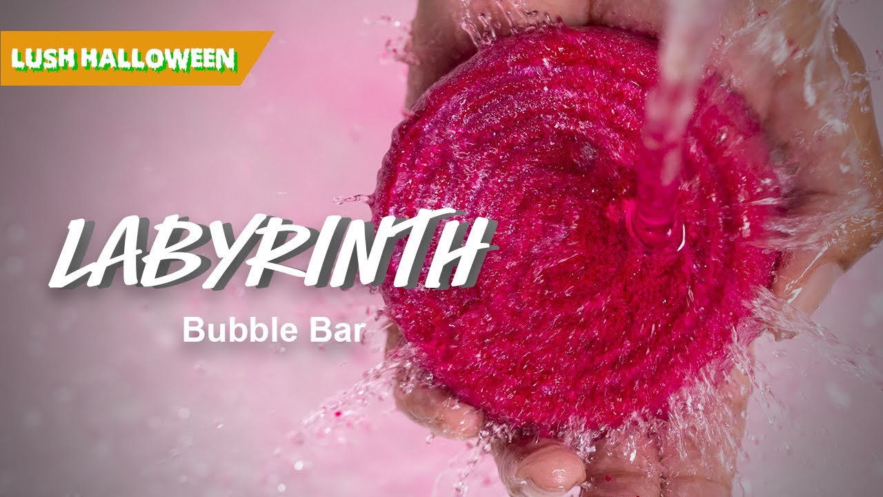 LUSH Bubble Bar : Labyrinth - YouTube