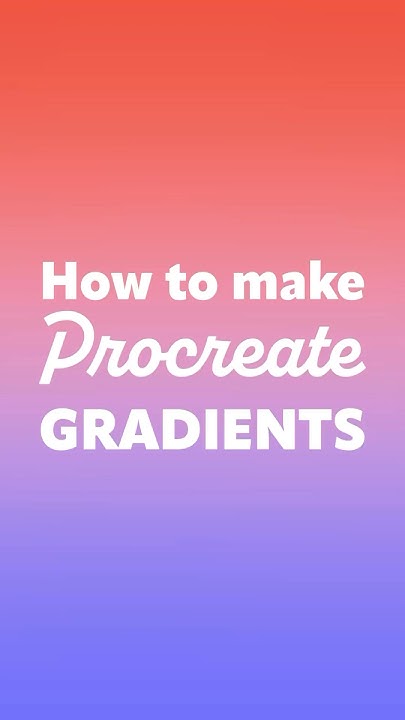 3 Easy Ways to Make Gradients in Procreate | #designtips #graphicdesign ...