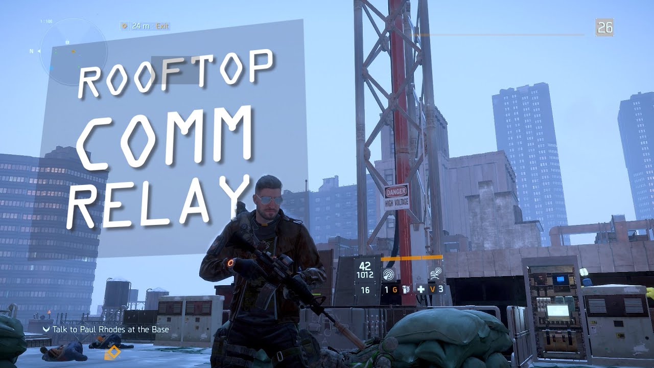 The Division | Campaign | Rooftop Comm Relay - YouTube