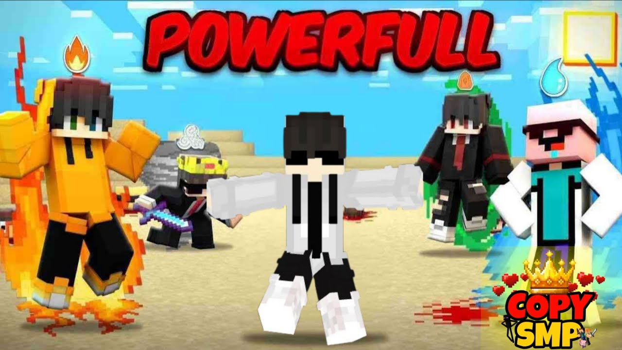 HOW I BECOME THE MOST POWERFUL PLAYER IN COPY SMP 🫡 - YouTube