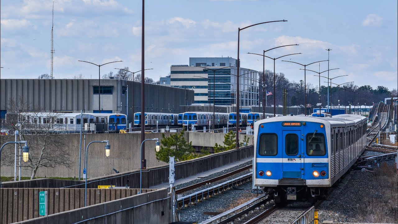 MTA Maryland: Balitmore Metro Subway Action - YouTube