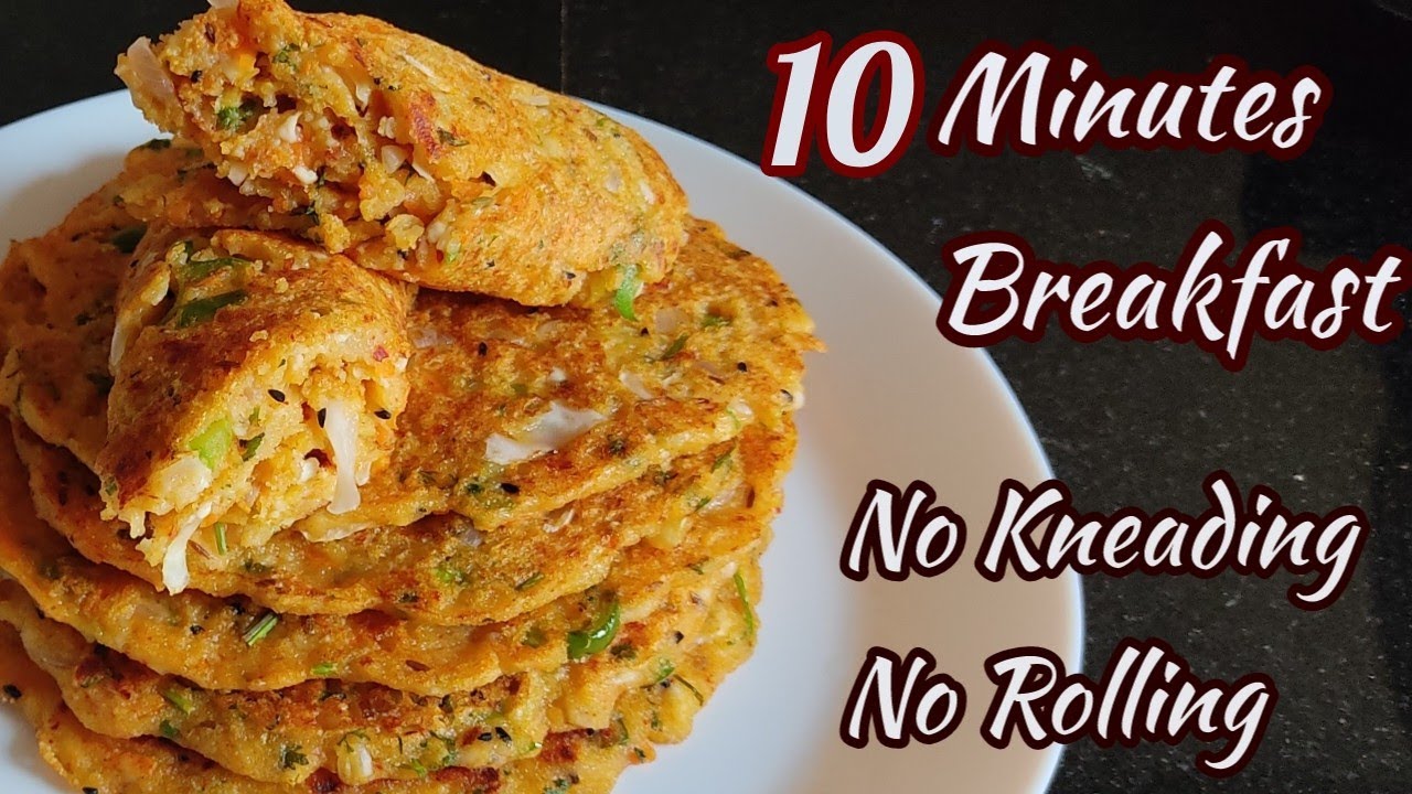 Instant Healthy Paneer Breakfast In Just 10 Minutes / Breakfast Ideas ...