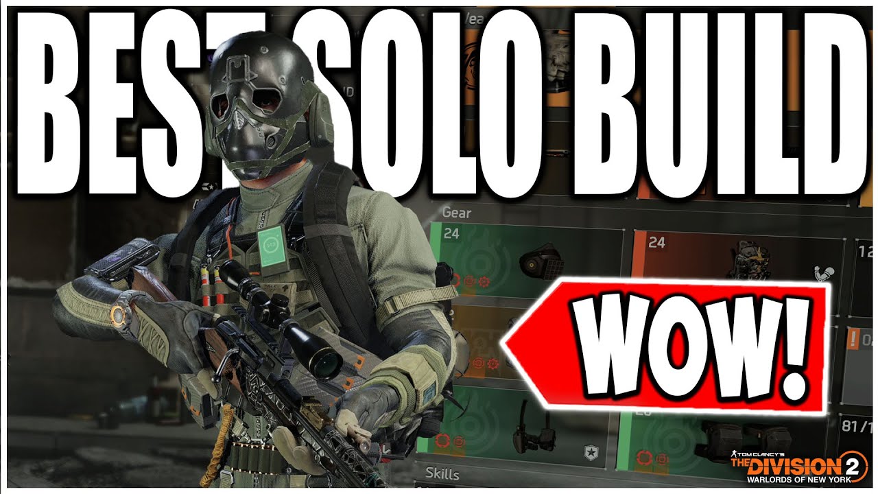 The Division 2 BEST SOLO BUILD! Farm SHD & Season Levels Fast on Open ...